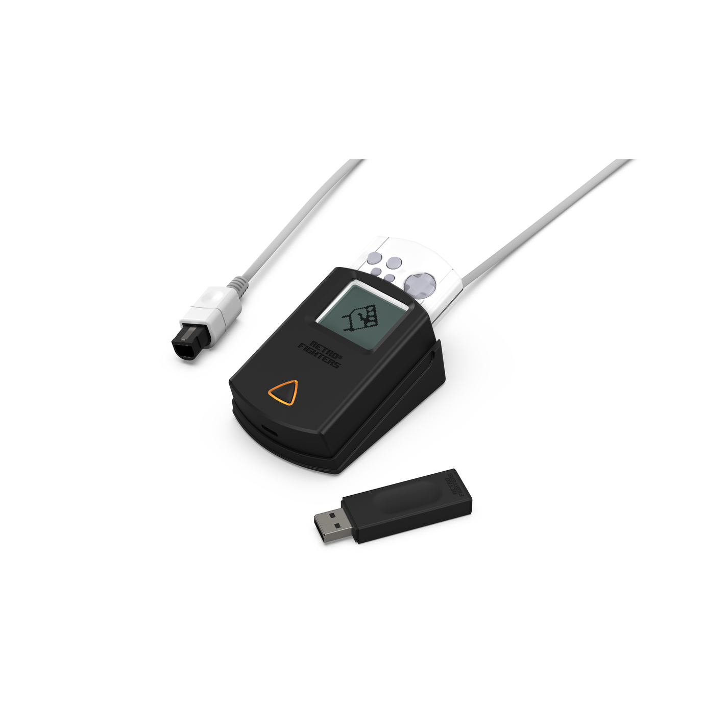 Retro Fighters D6 Dreamcast Wireless 6-Button Controller For Dreamcast ...