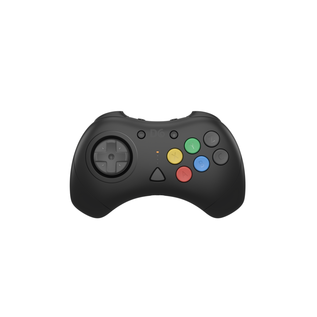 Retro Fighters D6 Dreamcast Wireless 6-Button Controller For Dreamcast ...