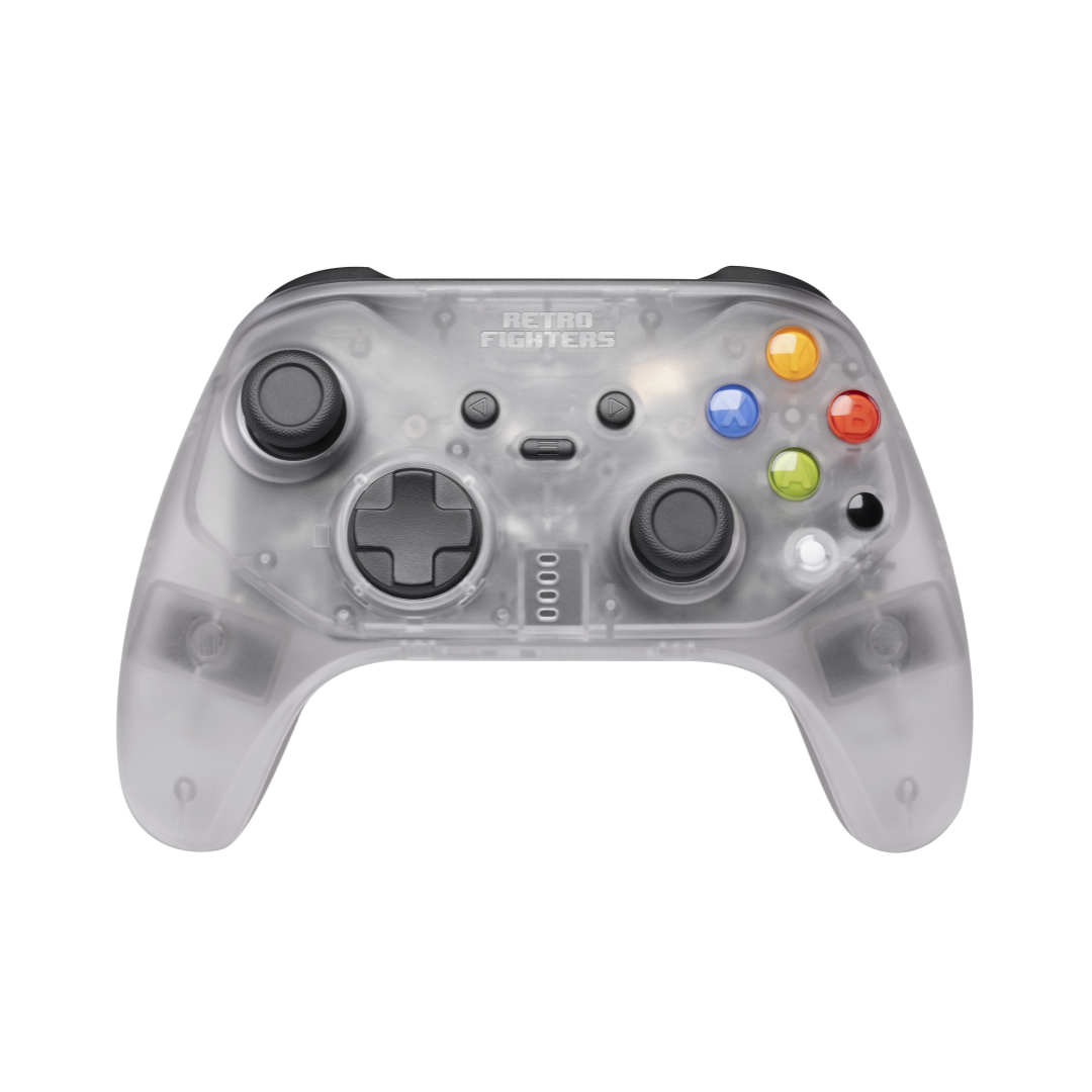 Retro Fighters Limited Edition Crystal Hunter Wireless Controller for ...