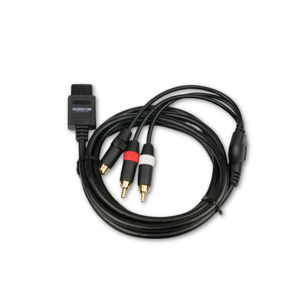 Insurrection Industries Nintendo S-Video (Y/C) Cable – Rondo Products
