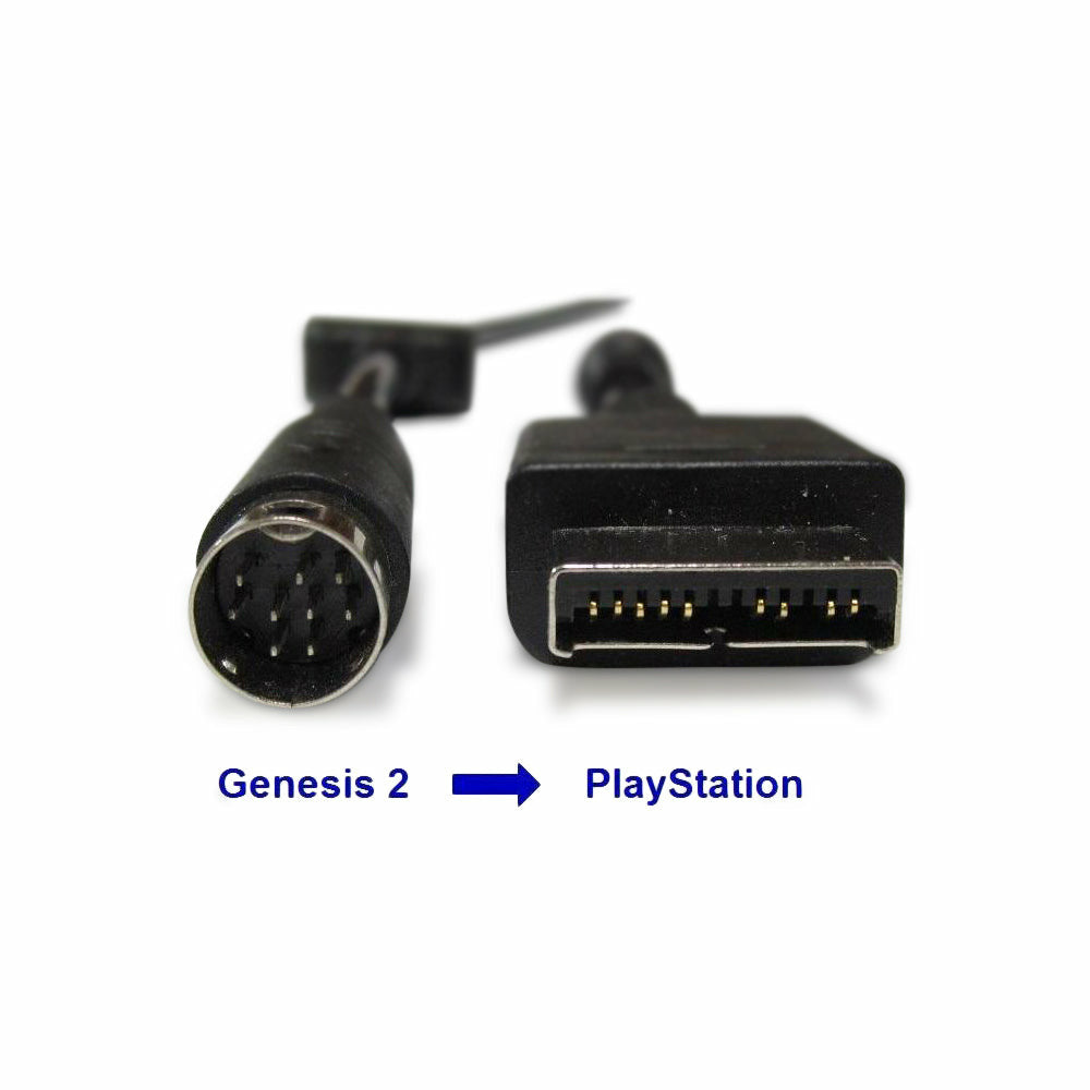 HD Retrovision PS1 adapter for Genesis 2 Cable - SONY PlayStation ...